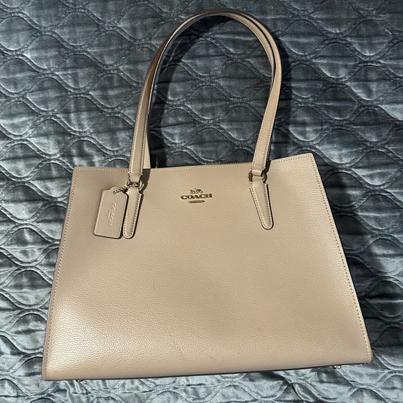 Coach | Bags | Coach Tatum Carryall Purse Oxblood | Poshmark